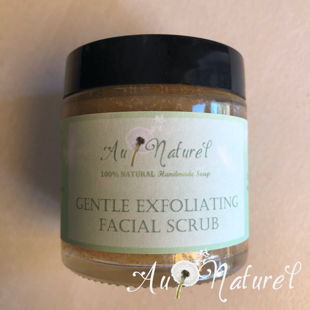 Gentle Exfoliating Facial Scrub 🌱 100ml - Au Naturel Handmade