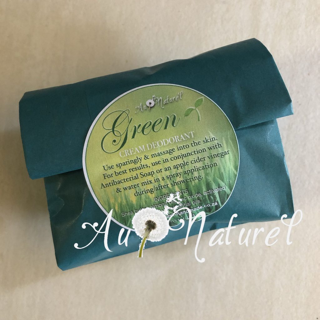 Green Cream Deodorant 50ml 🌱 - Au Naturel Handmade